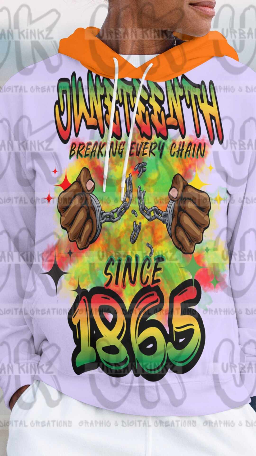 Juneteenth Breaking Chains Since 1865 Png Digital - Etsy