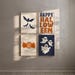Set of 6 Halloween Posters, Gallery Wall Set, Cute Halloween Decor ...
