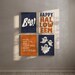 Set of 6 Halloween Posters, Gallery Wall Set, Cute Halloween Decor ...