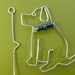 DOG SHAWL PIN Wire Wrapped Gift Dog Lovers Knitter's Gift Labrador - Etsy