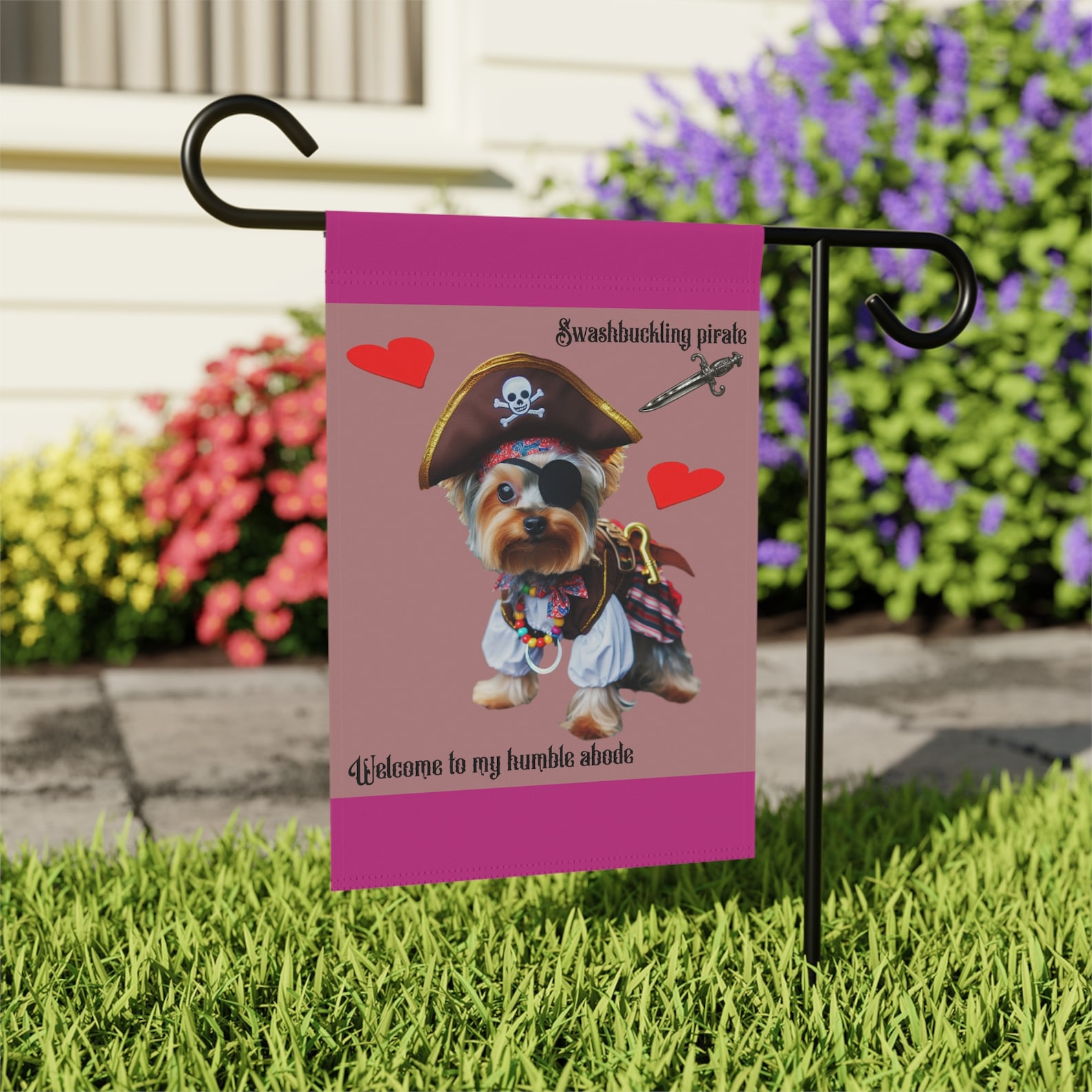 Pirate Flag, Flag, Garden Banner, Pirate Decor, Pirate, Garden Flag ...