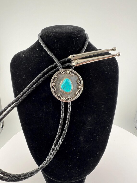 vintage tie turquoise - Gem