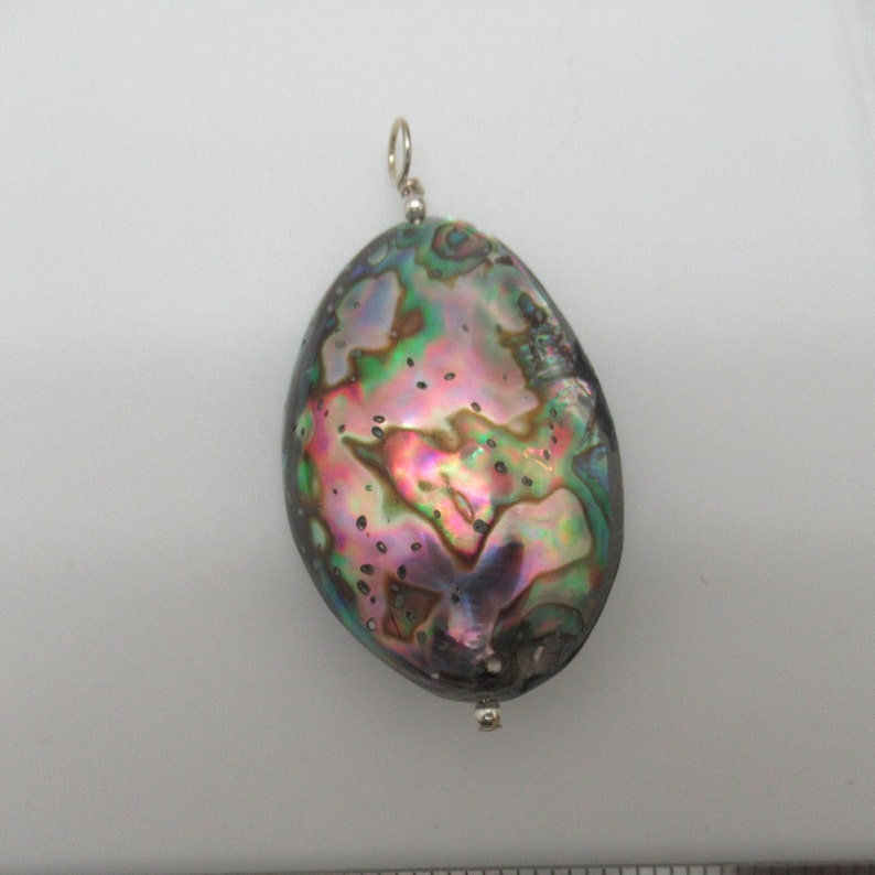 Paua Shell Pendant - Etsy