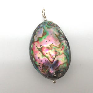 Paua Shell Pendant - Etsy