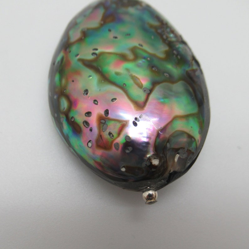 Paua Shell Pendant - Etsy