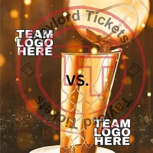 Sports Event Commemorative Souvenir Ticket Stub (nba, Nfl, Pga, Nhl, Ncaa, Championship ...