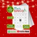 Christmas Music Bingo Game | Printable Holiday Party Game | 100 Unique ...