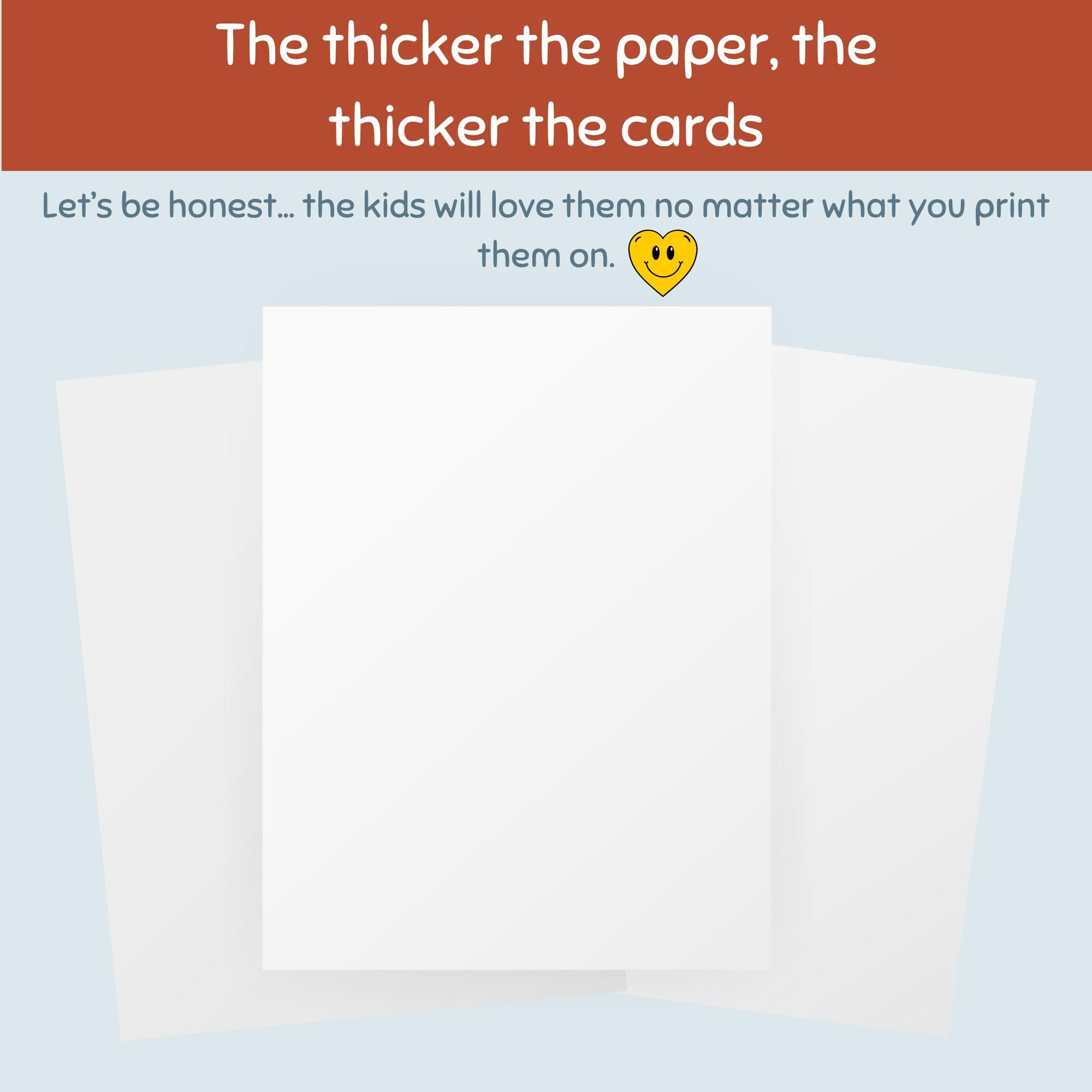 Printable Lunchbox Cards for Kids, Preschool Bundle, Ages 2-5, Back to ...