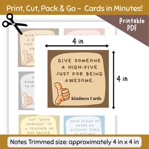Printable Lunchbox Cards for Kids, Kindness Bundle, Ages 6-10, Back to ...