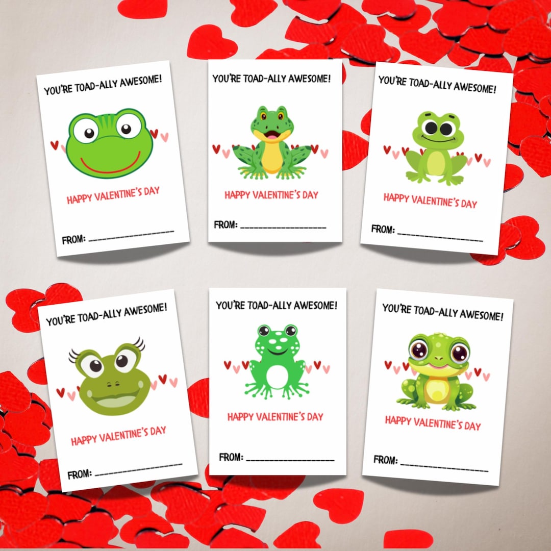 Kids Valentine's Cards | Printable & Customizable | Fun Designs for ...