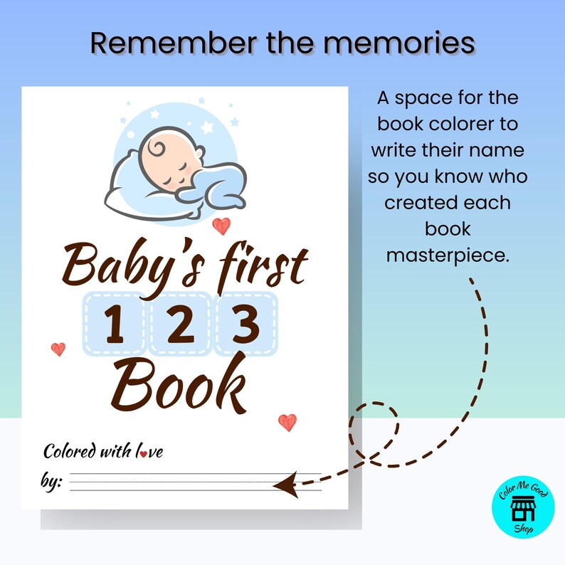 Baby Shower Coloring Book, Couloring Book, Baby Shower Game, Baby's ...