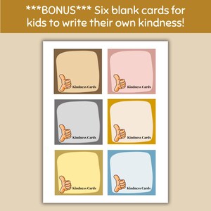 Printable Lunchbox Cards for Kids, Kindness Bundle, Ages 6-10, Back to ...