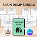 Editable and Printable Brain Dump Bundle - Etsy
