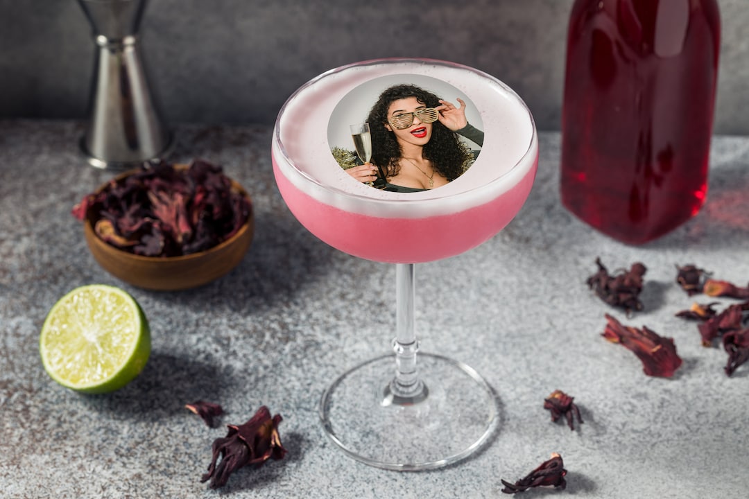 Edible Cocktail Toppers | Send Us Your Picture or Logo | Unique ...