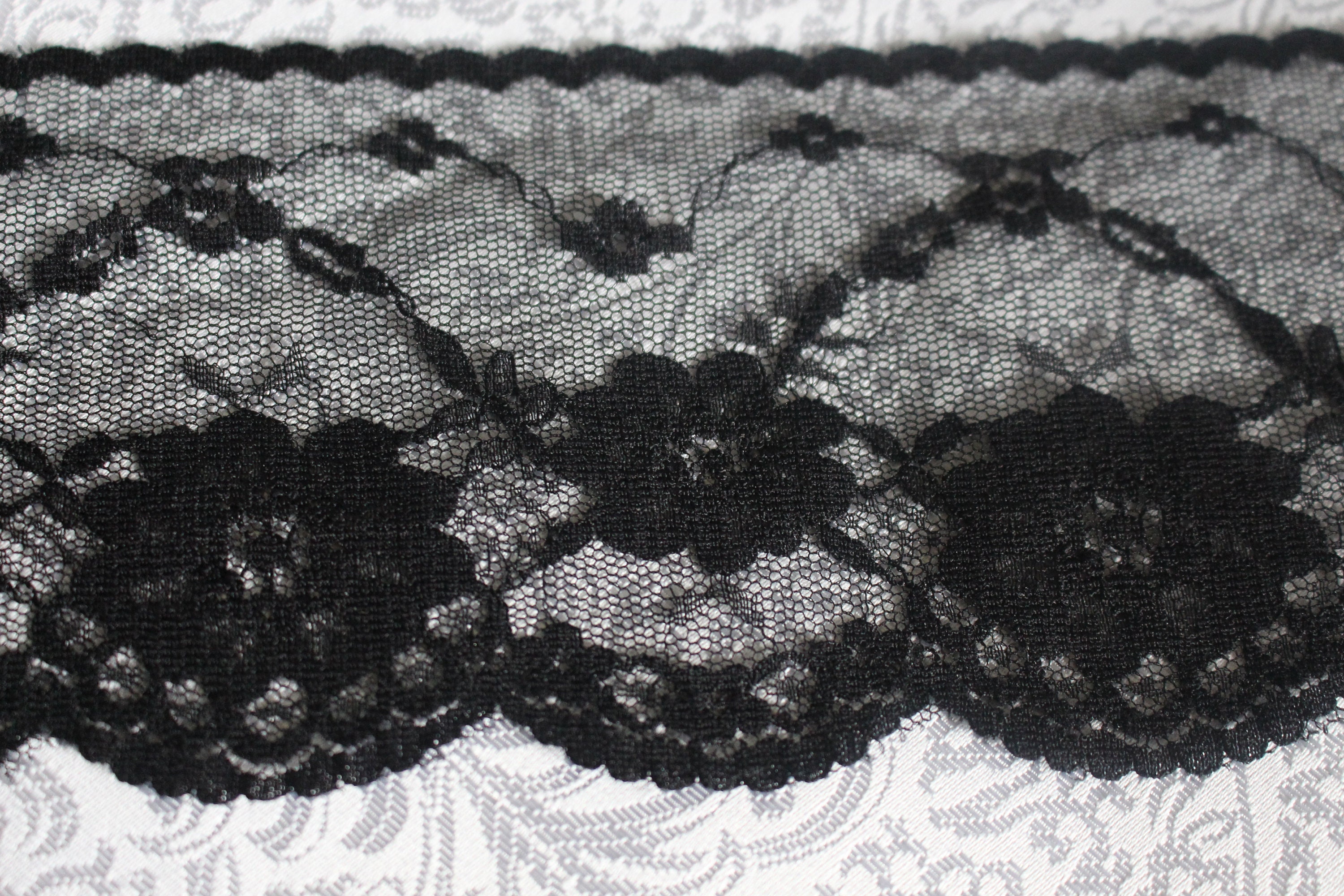 Black Lace and Red Satin Colored Ribbons Garter Set-includes - Etsy ...