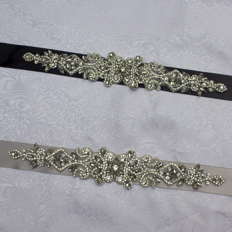 Rhinestone Sash - Etsy