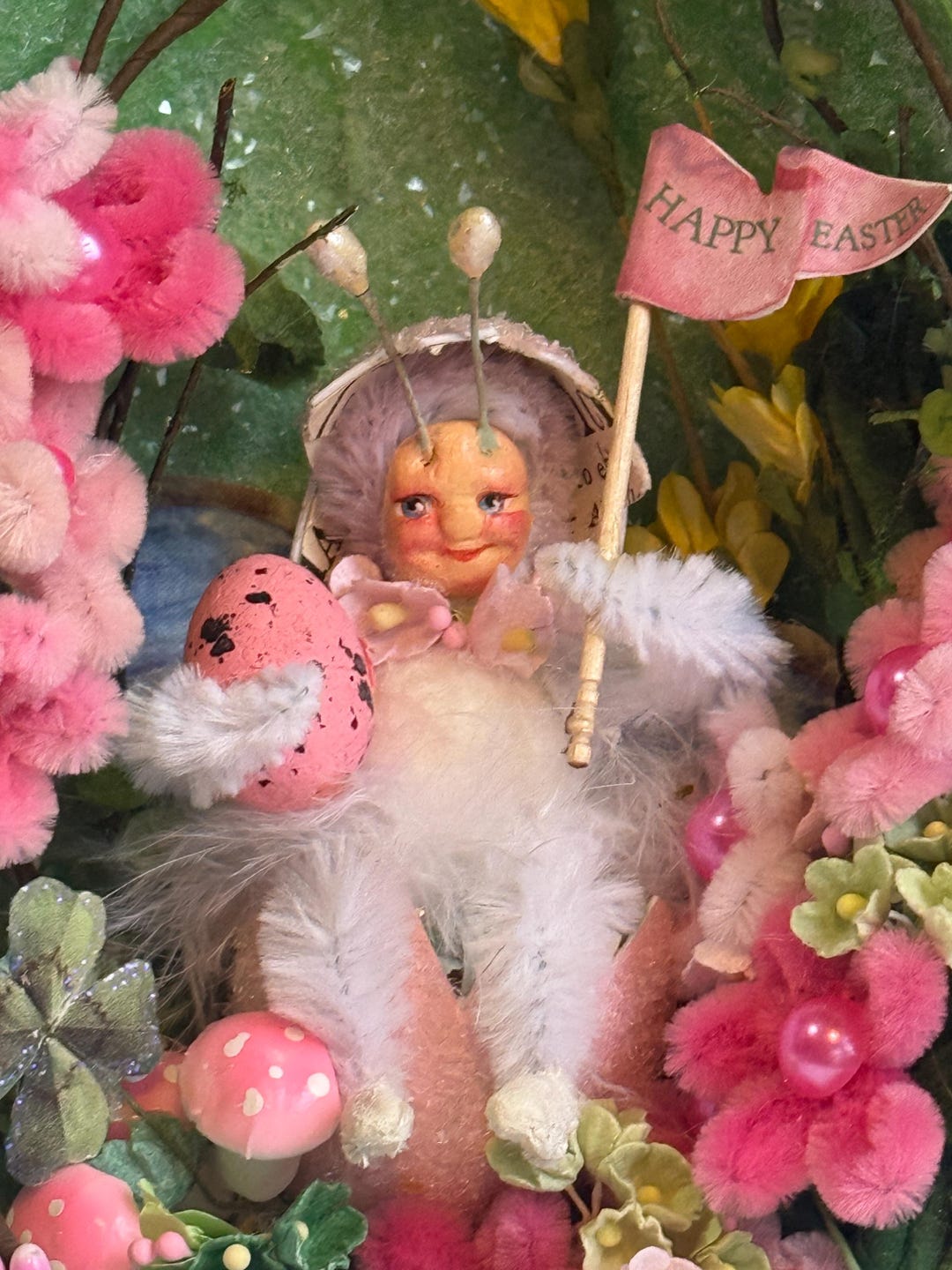 Handmade Whimsical Fairy Easter Egg- Unique Easter & Spring Decor - Etsy