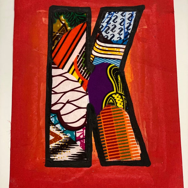 Kente Alphabet - Etsy