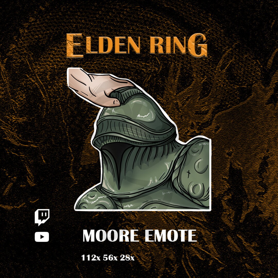 Elden Ring Emote - Moore - Twitch, Discord, Youtube - Etsy