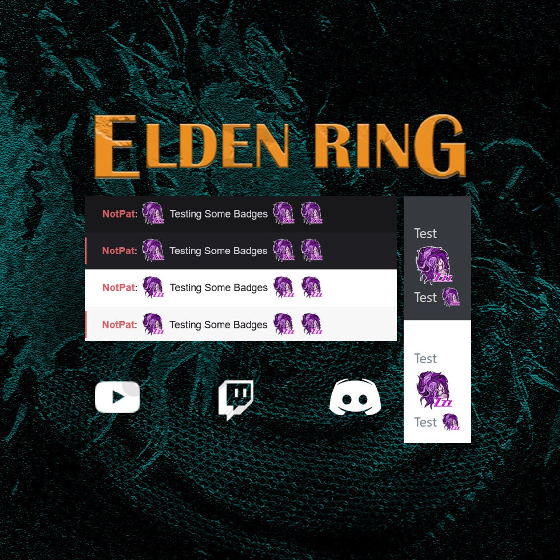 Elden Ring Emote - St. Trina - Twitch, Discord, Youtube - Etsy