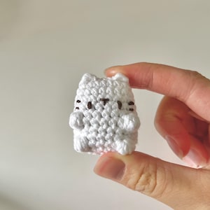 Mini Bean Cats Crochet Pattern - Etsy