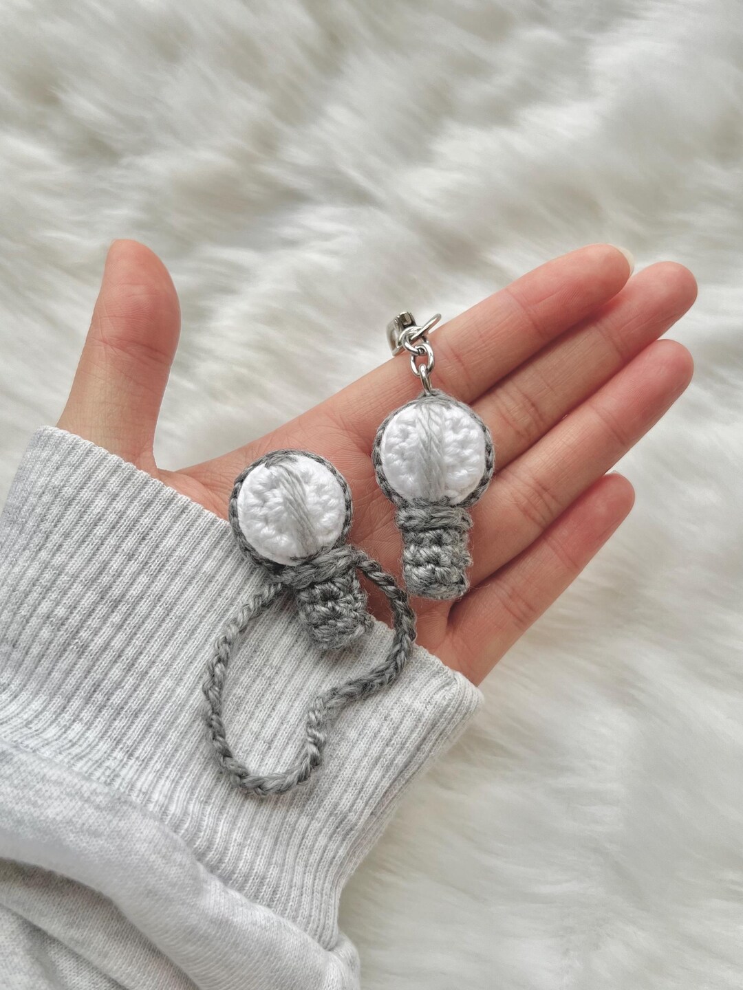 Crochet Enhypen Lightstick Keychain Plush Doll Clothes Kpop Plush ...