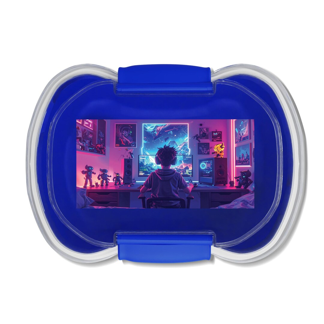 Gamer Kid Two-tier Bento Box, Lunch Box for Kids, School Lunch ...