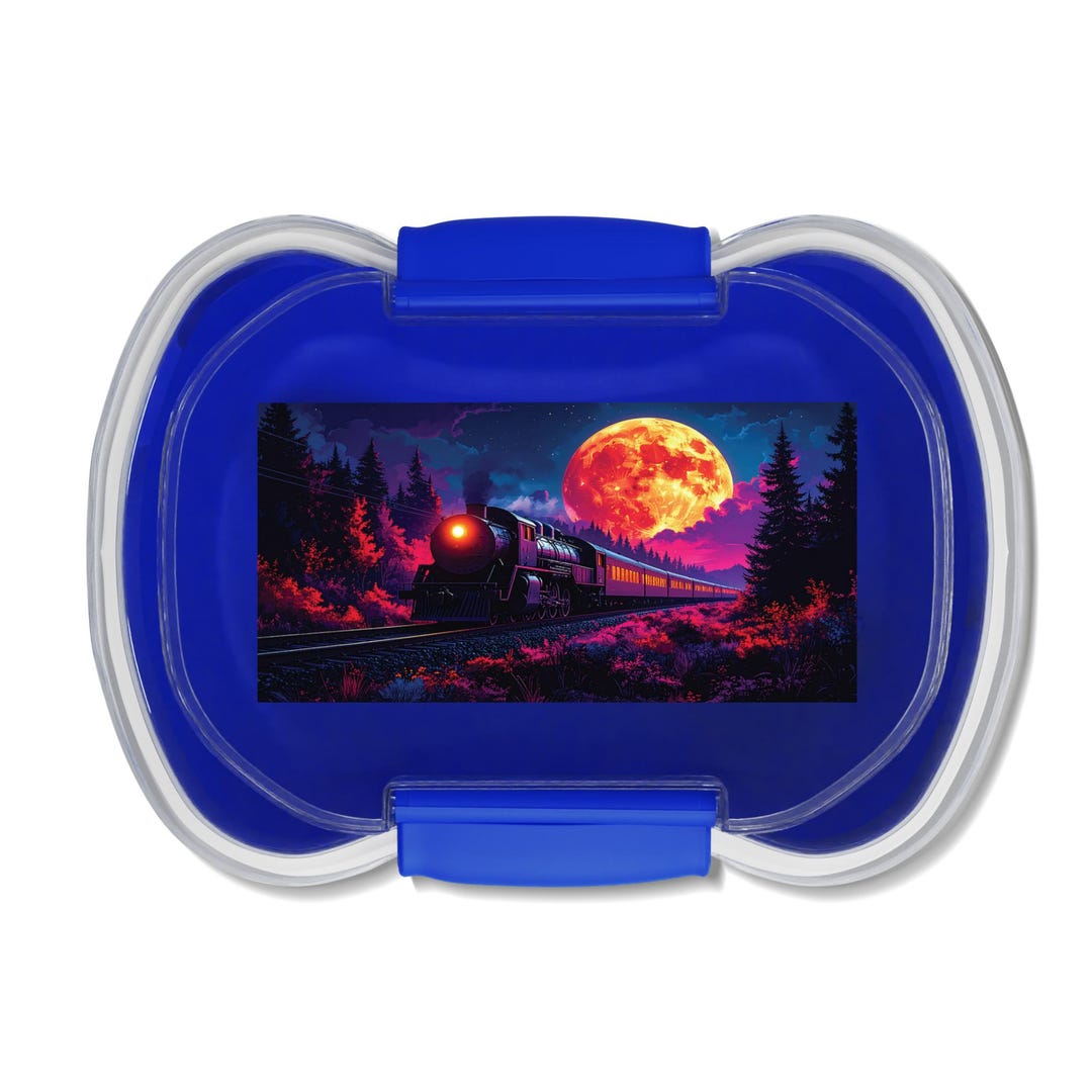 Ghost Train Two-tier Bento Box, Spooky Lunch Box, Halloween Food ...