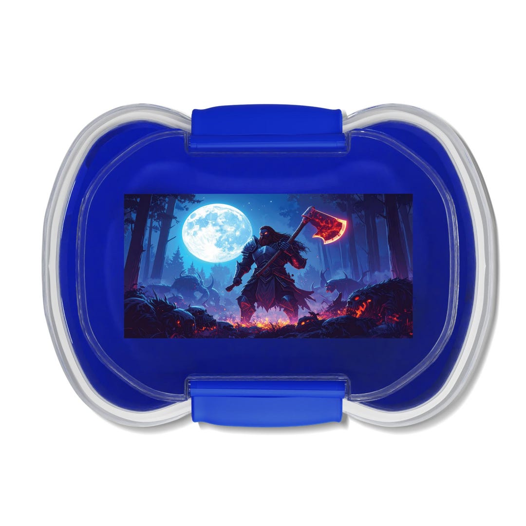 Dwarven Warlord Bento Box, Lunch Container, Food Storage, Japanese ...