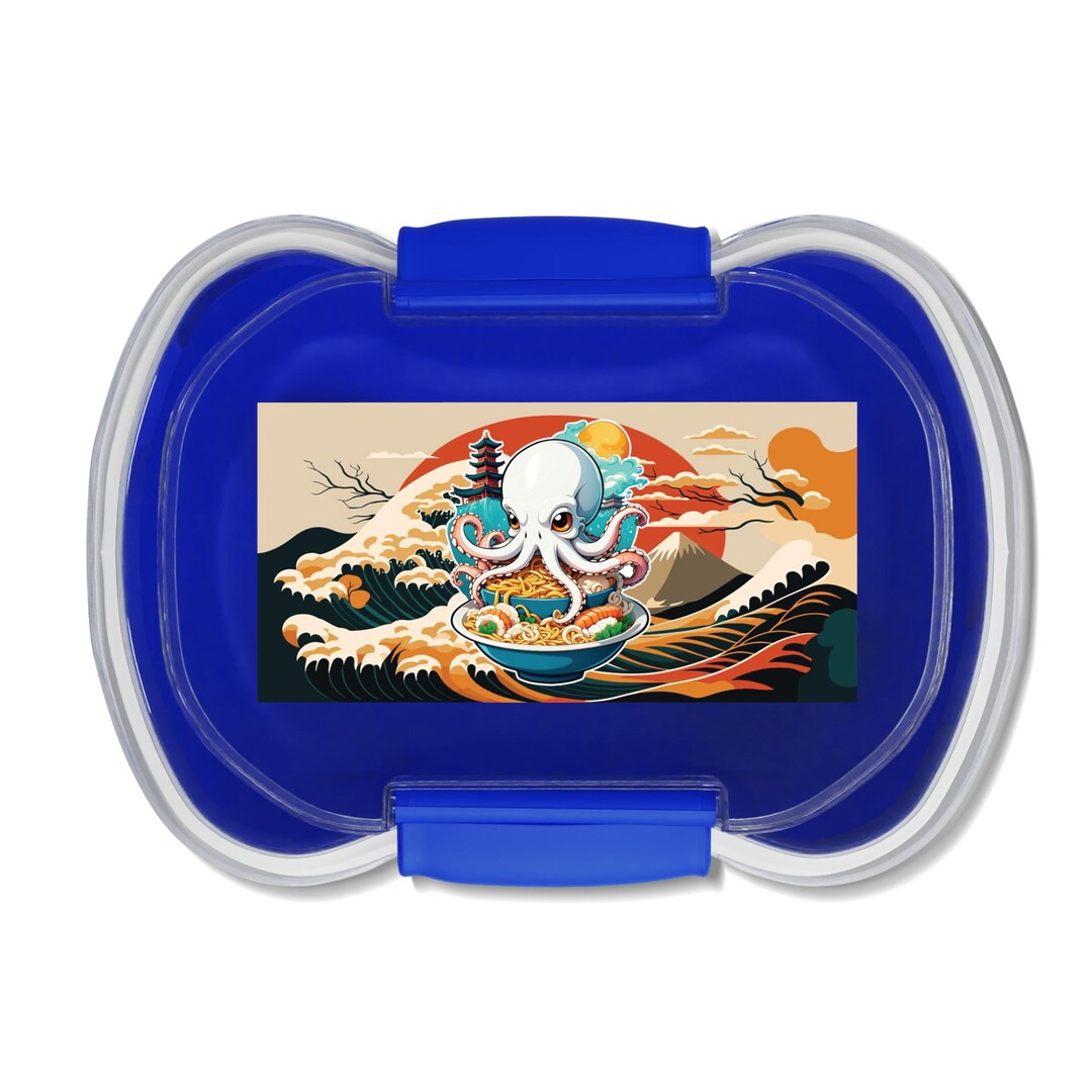 Octopus Ramen Bento Box, Japanese Food Container, Lunch Container ...