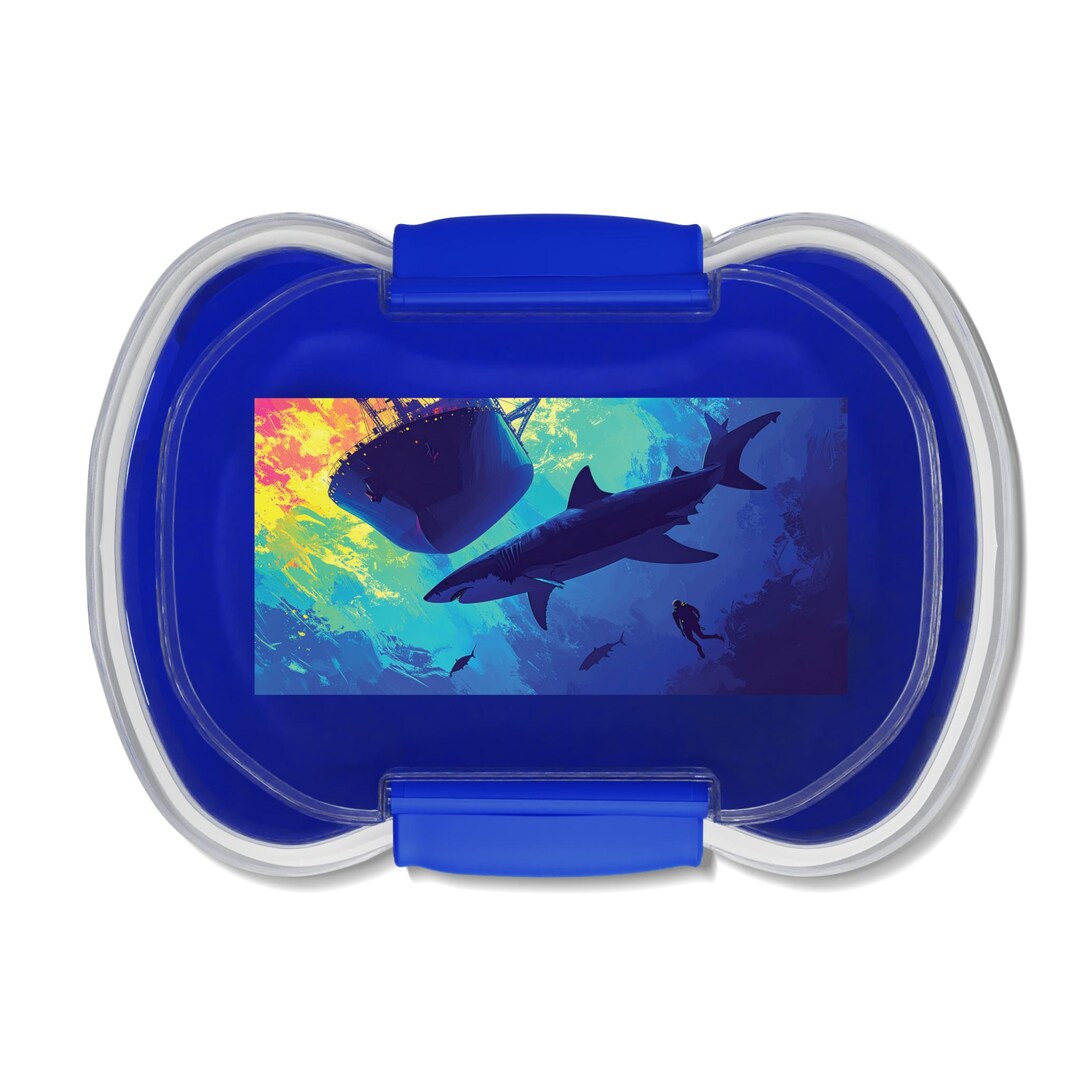 Sinking Ship Bento Box, Nautical Lunch Container, Oceanic Food Storage ...