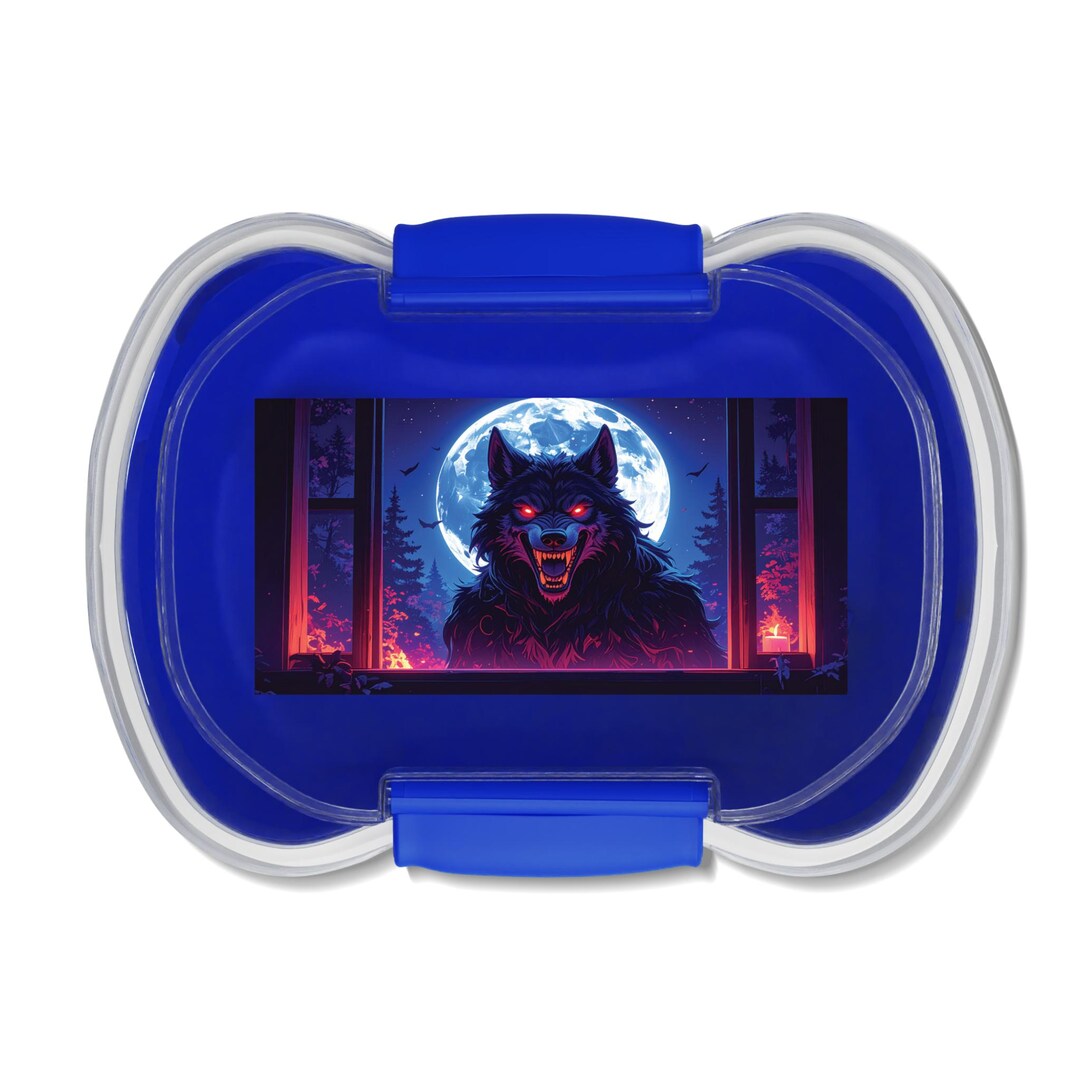 Bento Box, Werewolf House Window Design, Unique Food Container, Lunch ...