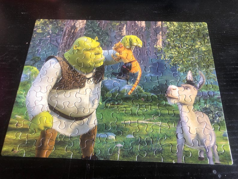Shrek 2 Puzzle - Etsy