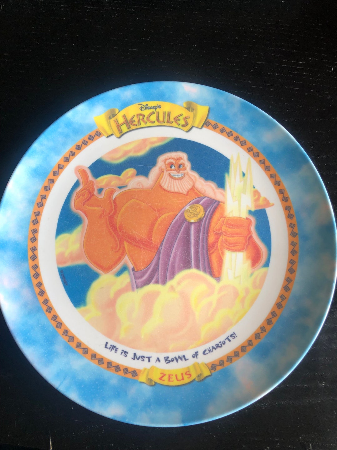 Hercules Plate Zeus Nostalgic Mcdonalds Plate - Etsy