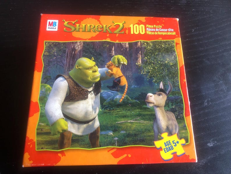 Shrek 2 Puzzle - Etsy