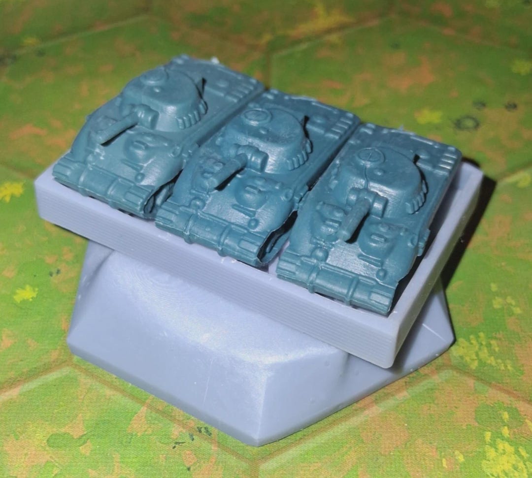 Movement Tray (TANK) For/memoir '44 3d Digital .stl File - Etsy