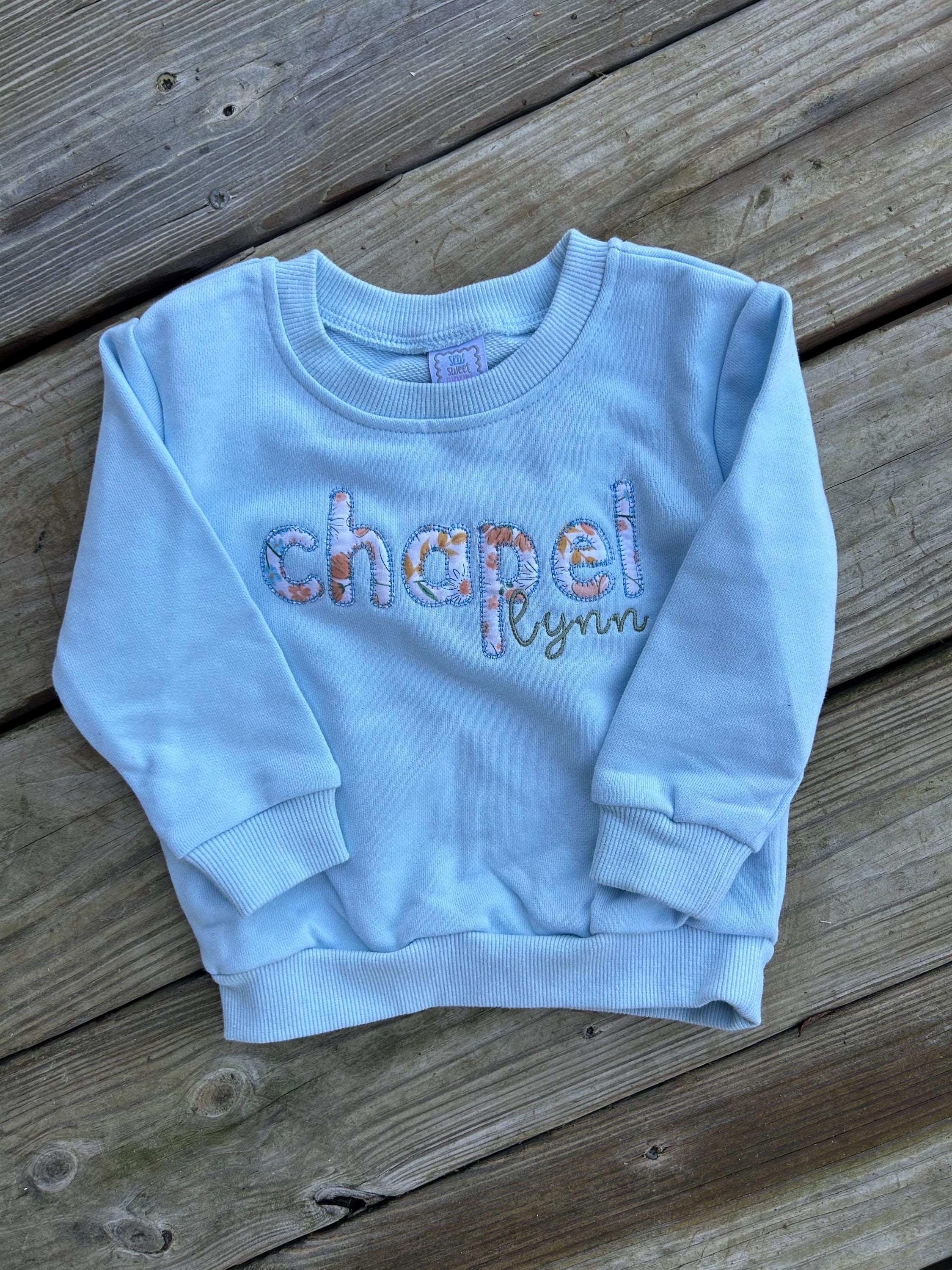 Customized Name Sweatshirt | Cozy Personalized Style | Baby Toddler ...