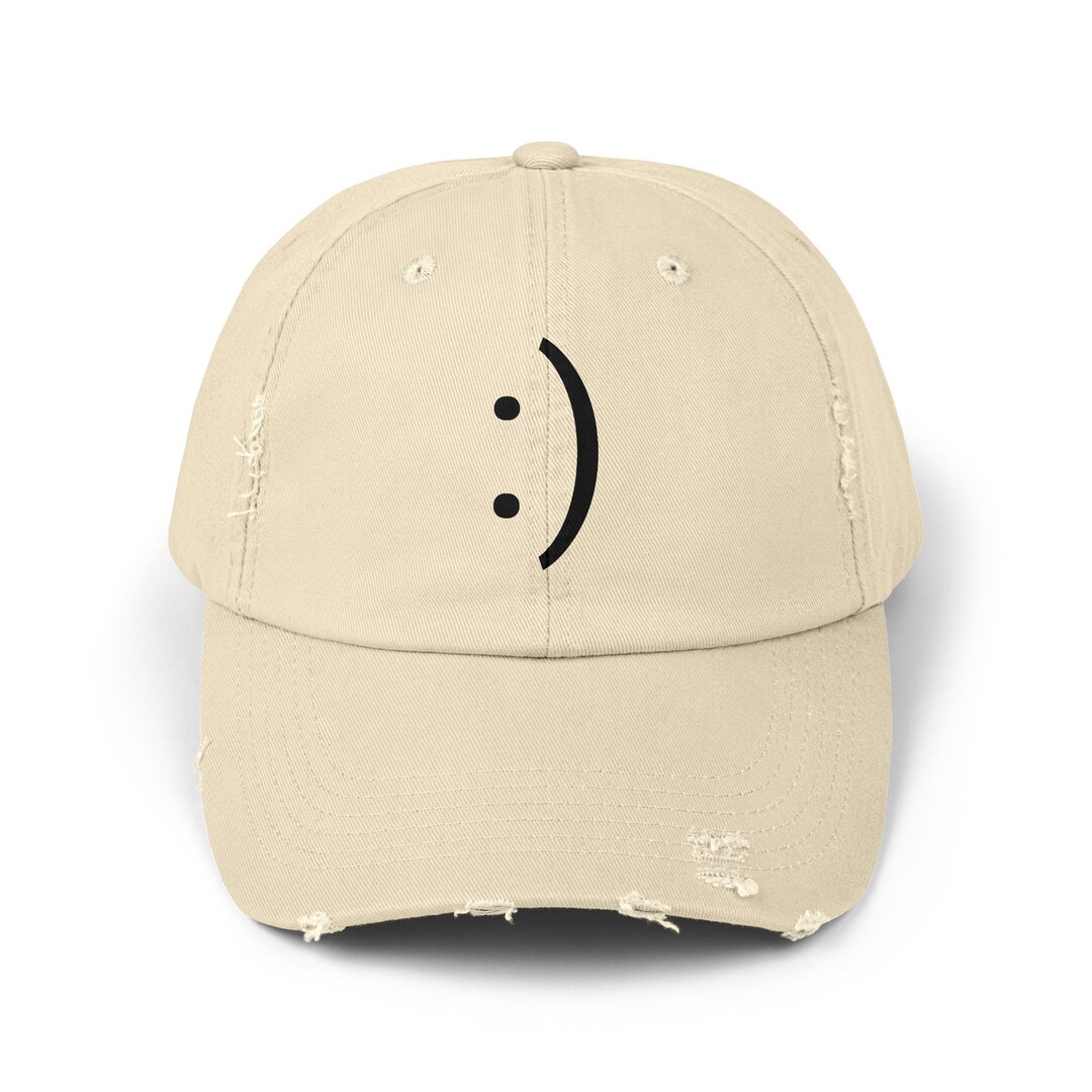 Smiley Face Cap - Etsy