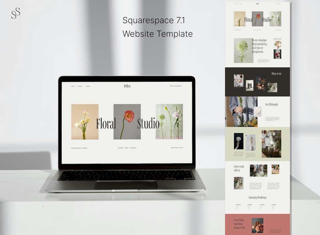 Squarespace Website Template for Creatives, Service Providers, and ...