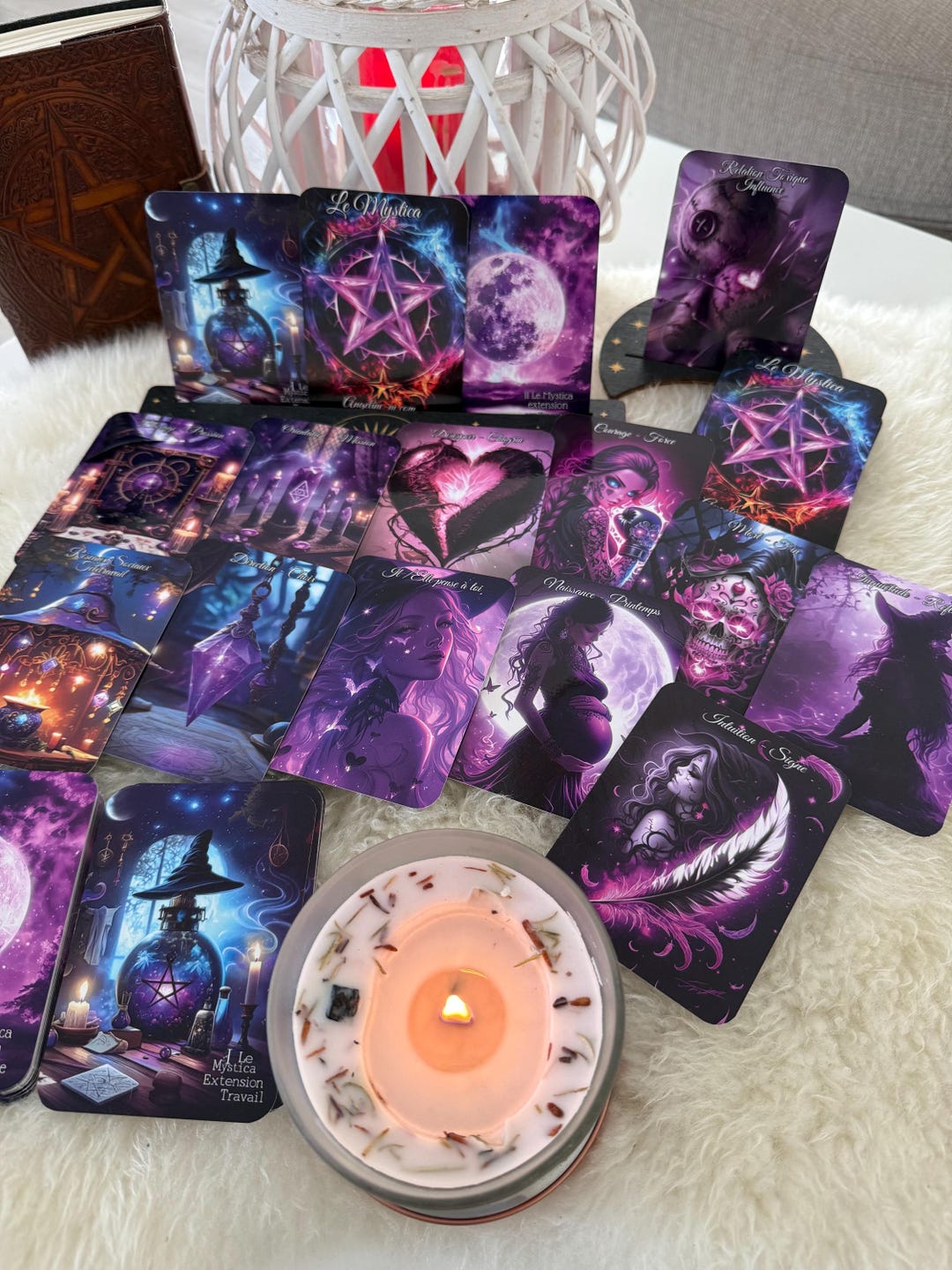 The MYSTICA Oracle, (3 Oracles in 1) 98 Cards (complete/pro/sentimental ...