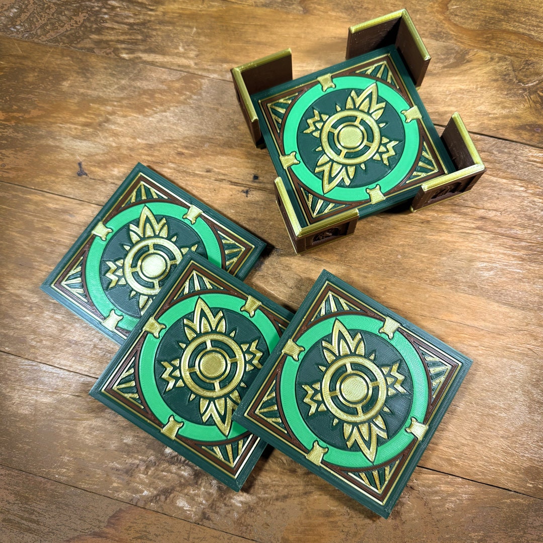 Men of Rohan 3D Printed Novelty Coasters Sets - Etsy