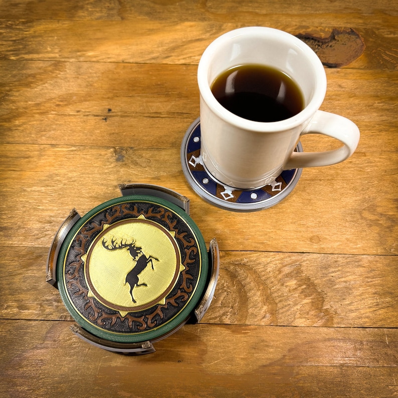 Iron Throne 3D Printed Novelty Coasters Sets - Etsy