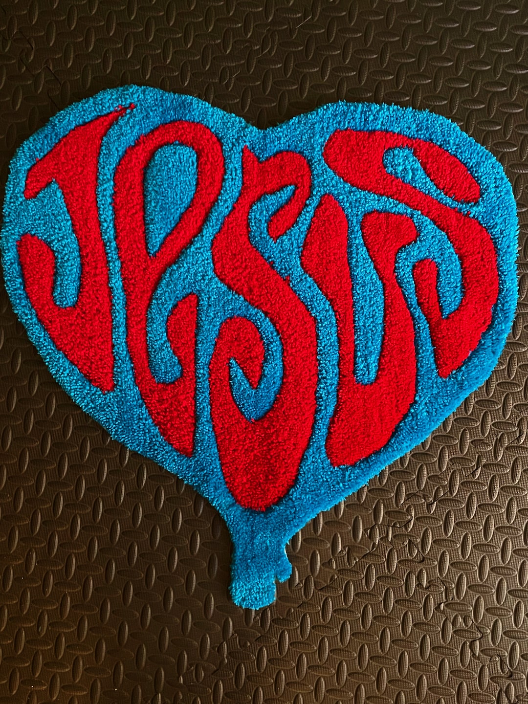 The Heart of Jesus Rug - Etsy