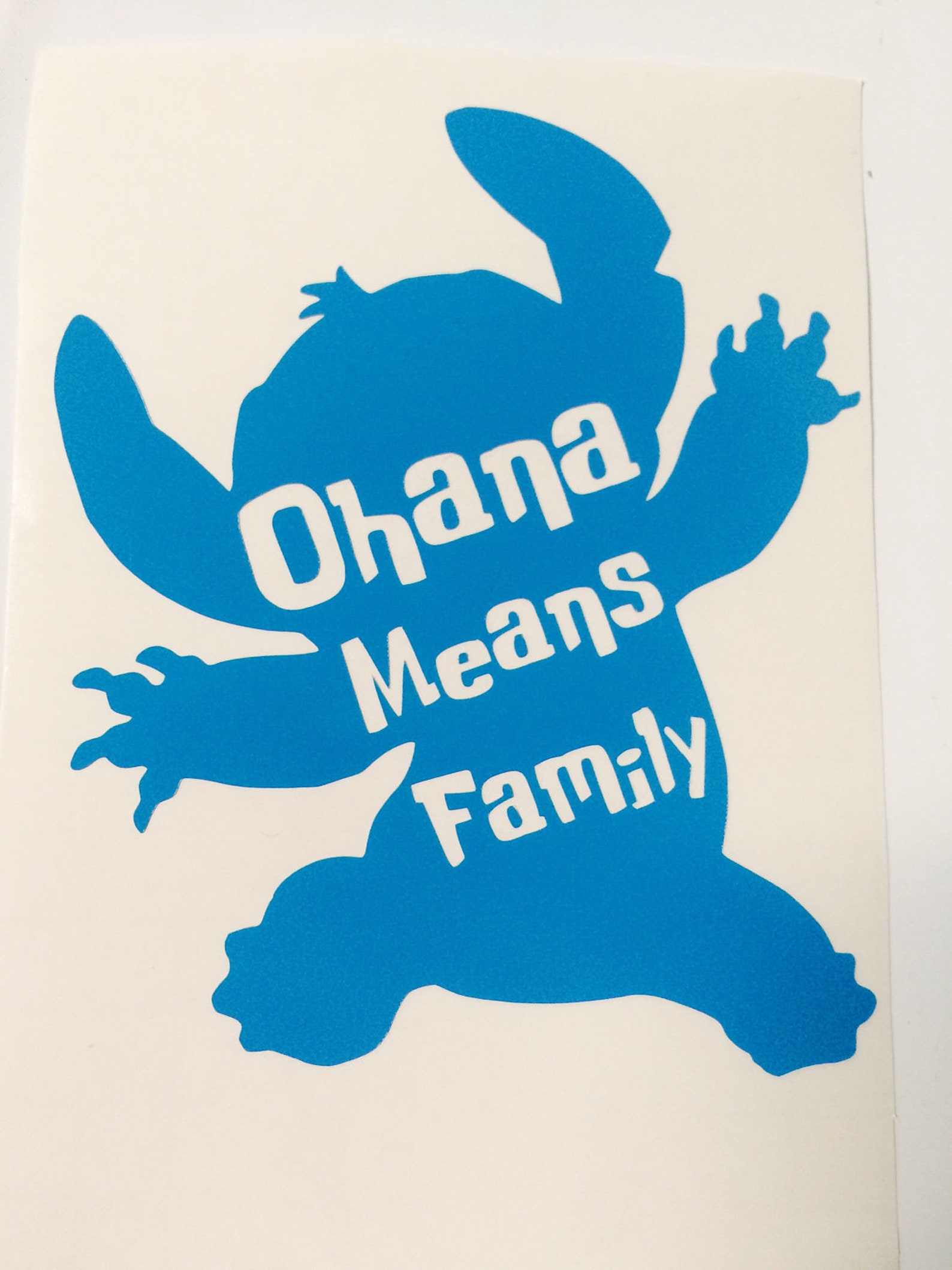 Lilo and Stitch inspired vinyl sticker decal car window | Etsy