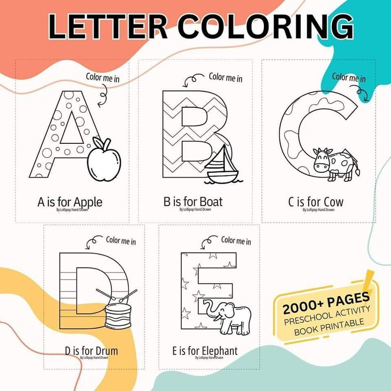 Preschool Pre-k Kindergarten Learning Bundle 12,000 Pages Printable ...