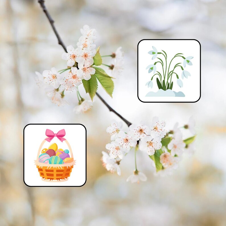 Season Flashcards Printable Game, Educational Tool for Preschoolers ...