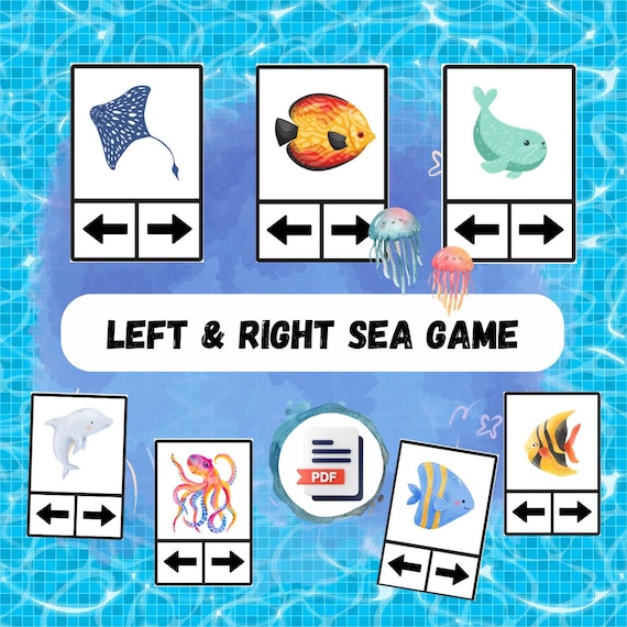 Ocean Matching Game Printable