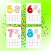 Fun Number Flashcards for Kids - Counting Dot Cards, Preschool Math ...