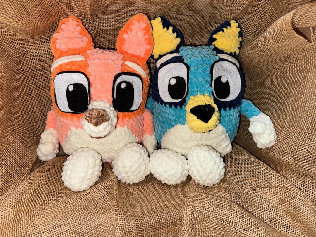 Bluey and Bingo (pattern Only) - Etsy