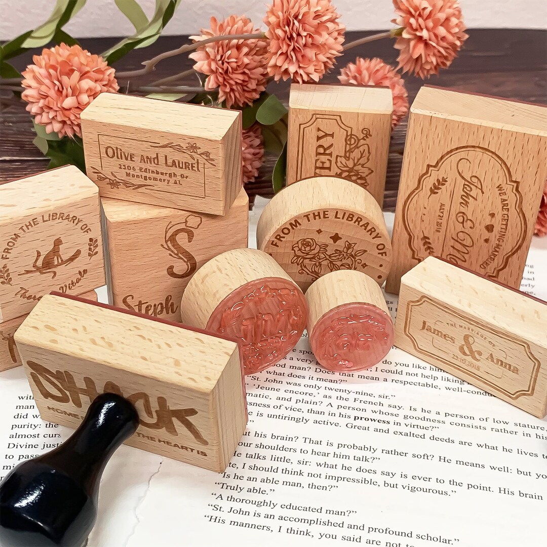 Custom Large Logo Stamps or Small Logo Stamps, Custom Logo Stamp ...